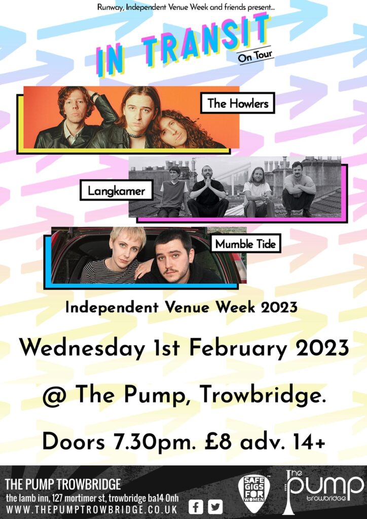 Independent Venue Week 2023 - The Pump Trowbridge
